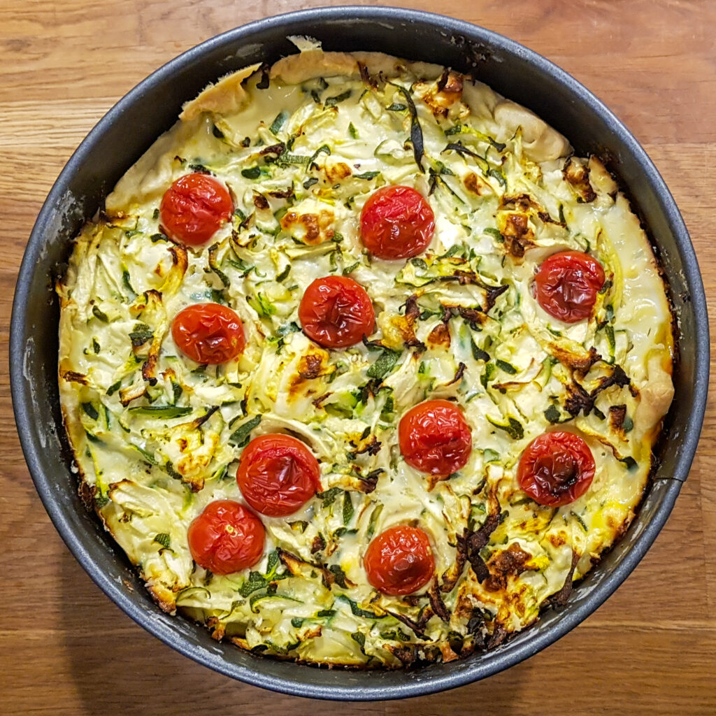 Zucchini Quiche - Einfach Natürlich Kochen